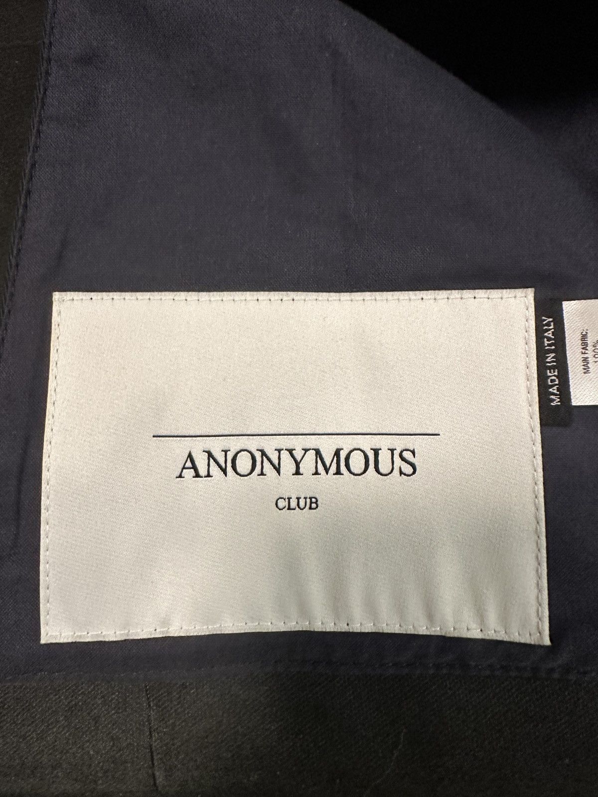 Anonymous Club × Hood By Air Anonymous Club Dunce Cap Navy | Grailed