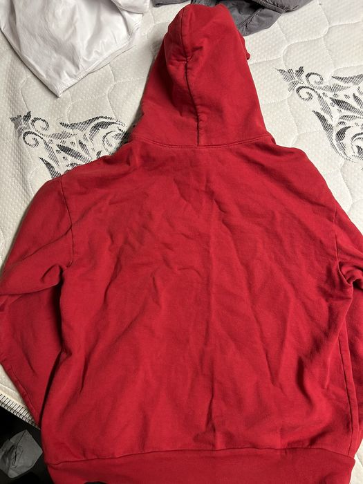 Spider Worldwide Red 555 Sp5der Hoodie | Grailed