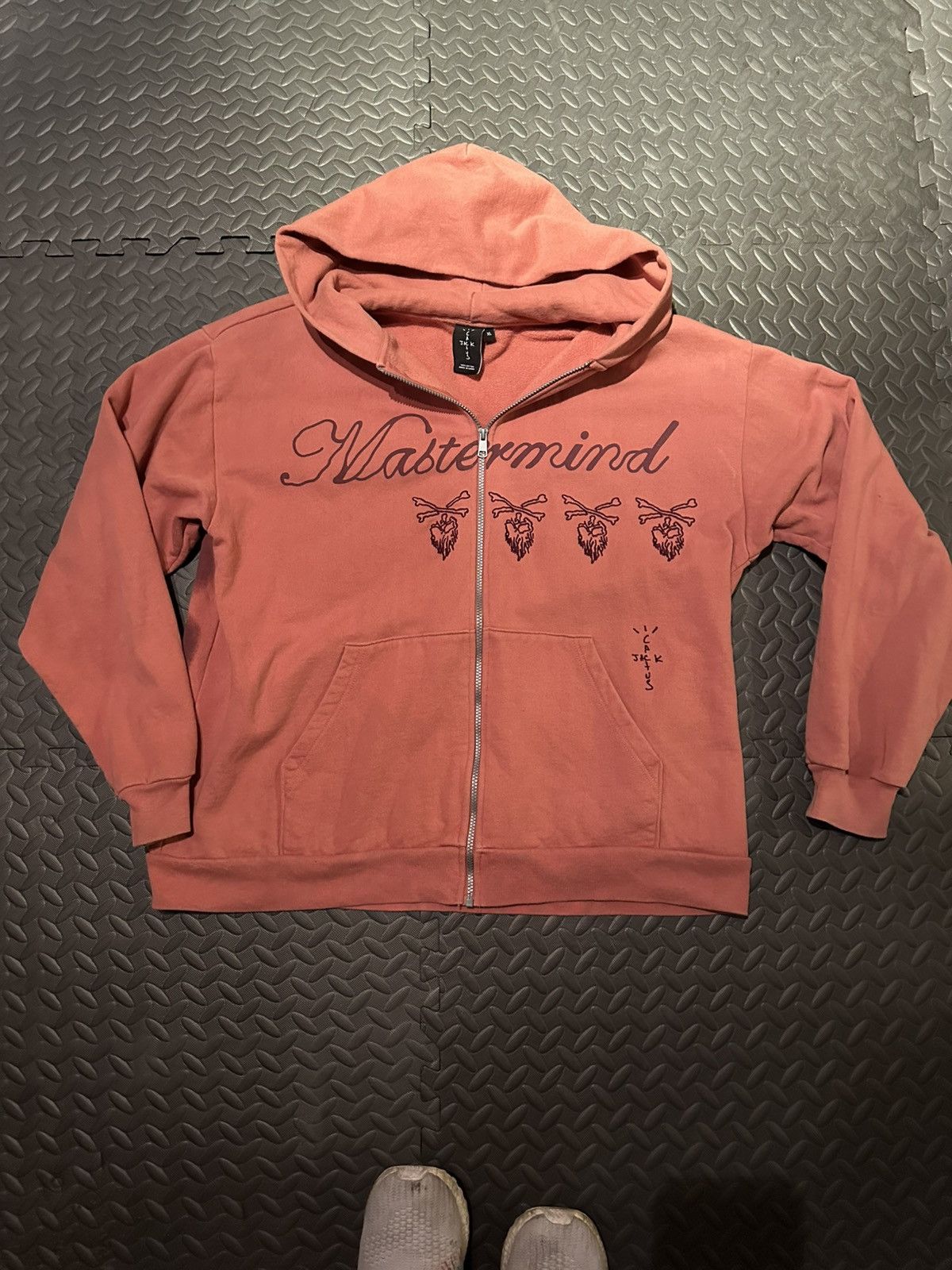 Mastermind Japan × Travis Scott Mastermind Cactus Jack Skull Zip Up ...