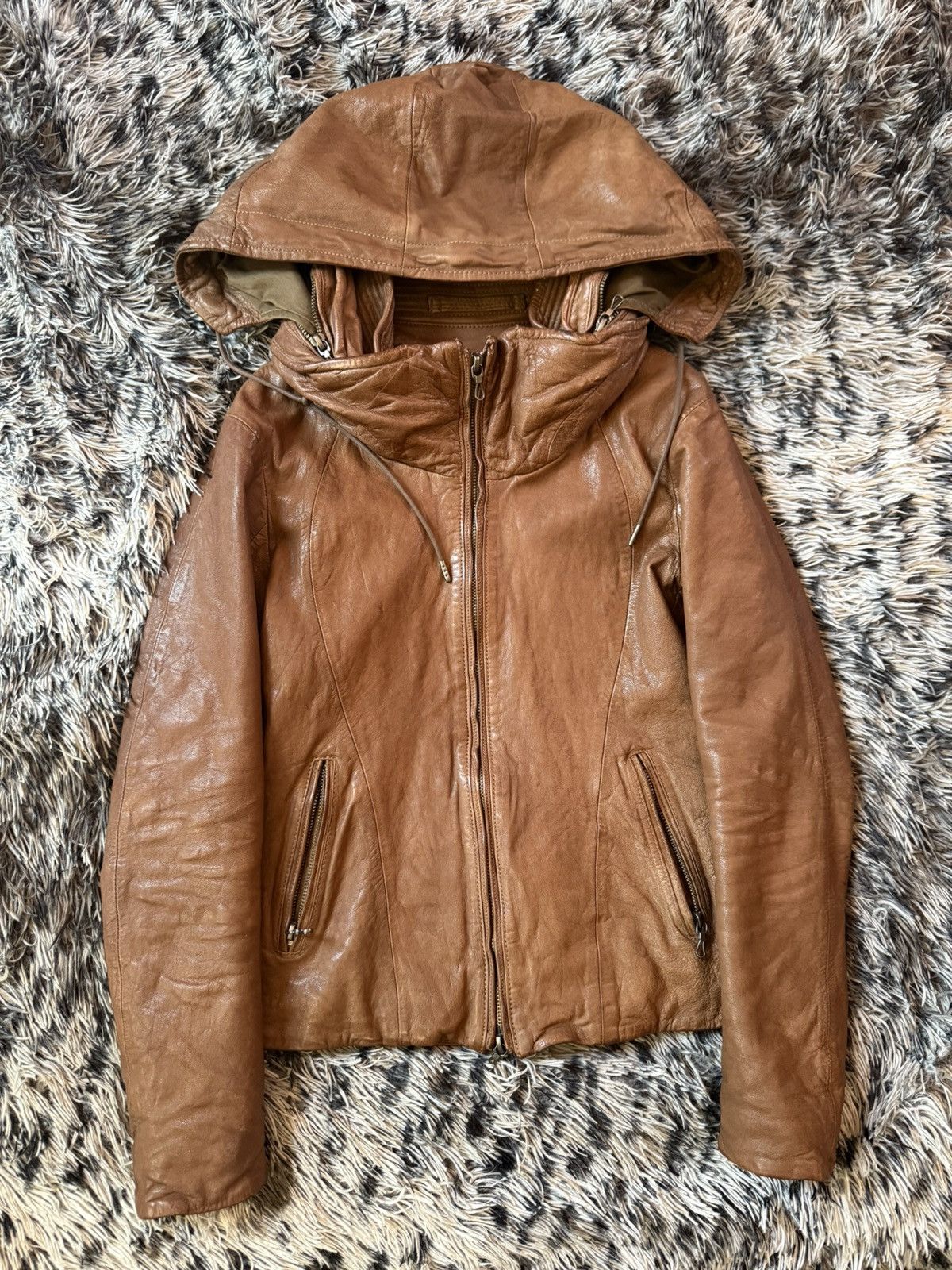 If Six Was Nine goa goatskin bono jacket | Grailed