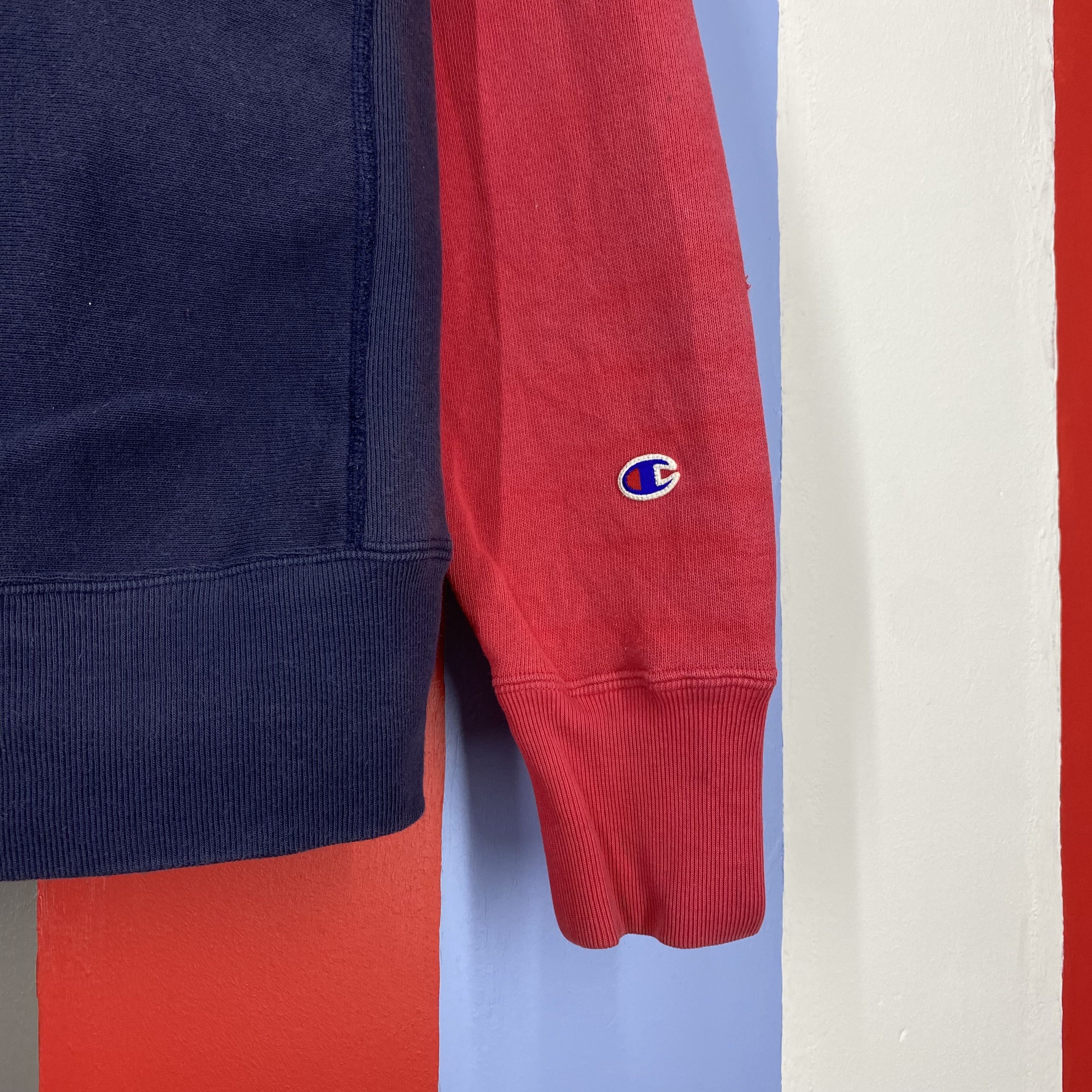 Champion × Vintage CHAMPION REVERSE WEAVE Tri Color Sweatshirt #1883/09 ...