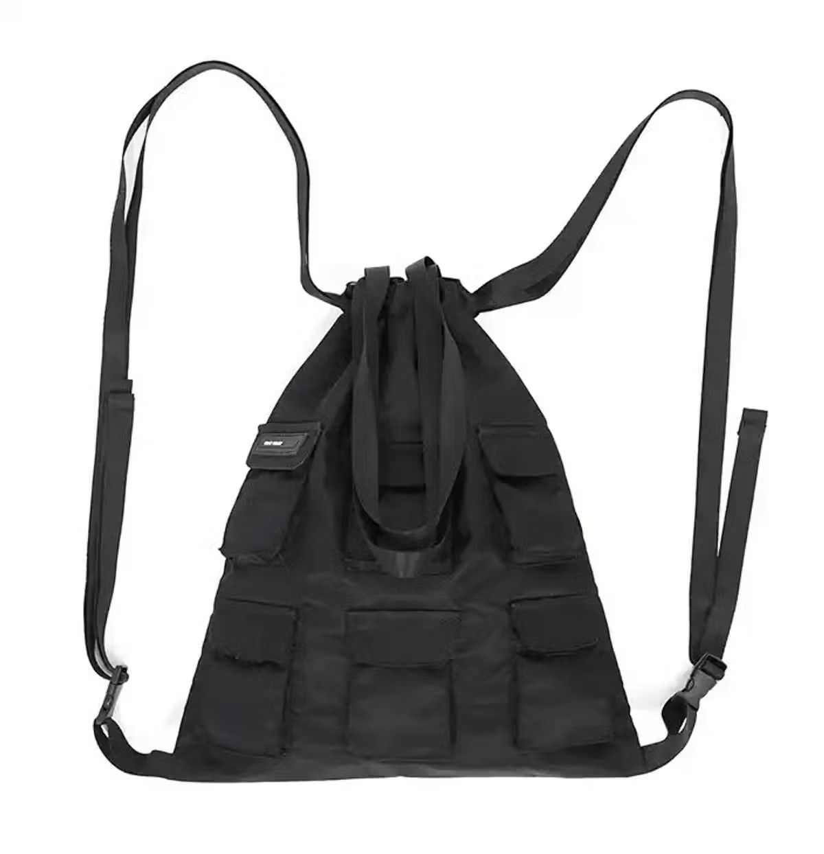 Bag Two way multi-pocket utility grunge backpack tote bag | Grailed