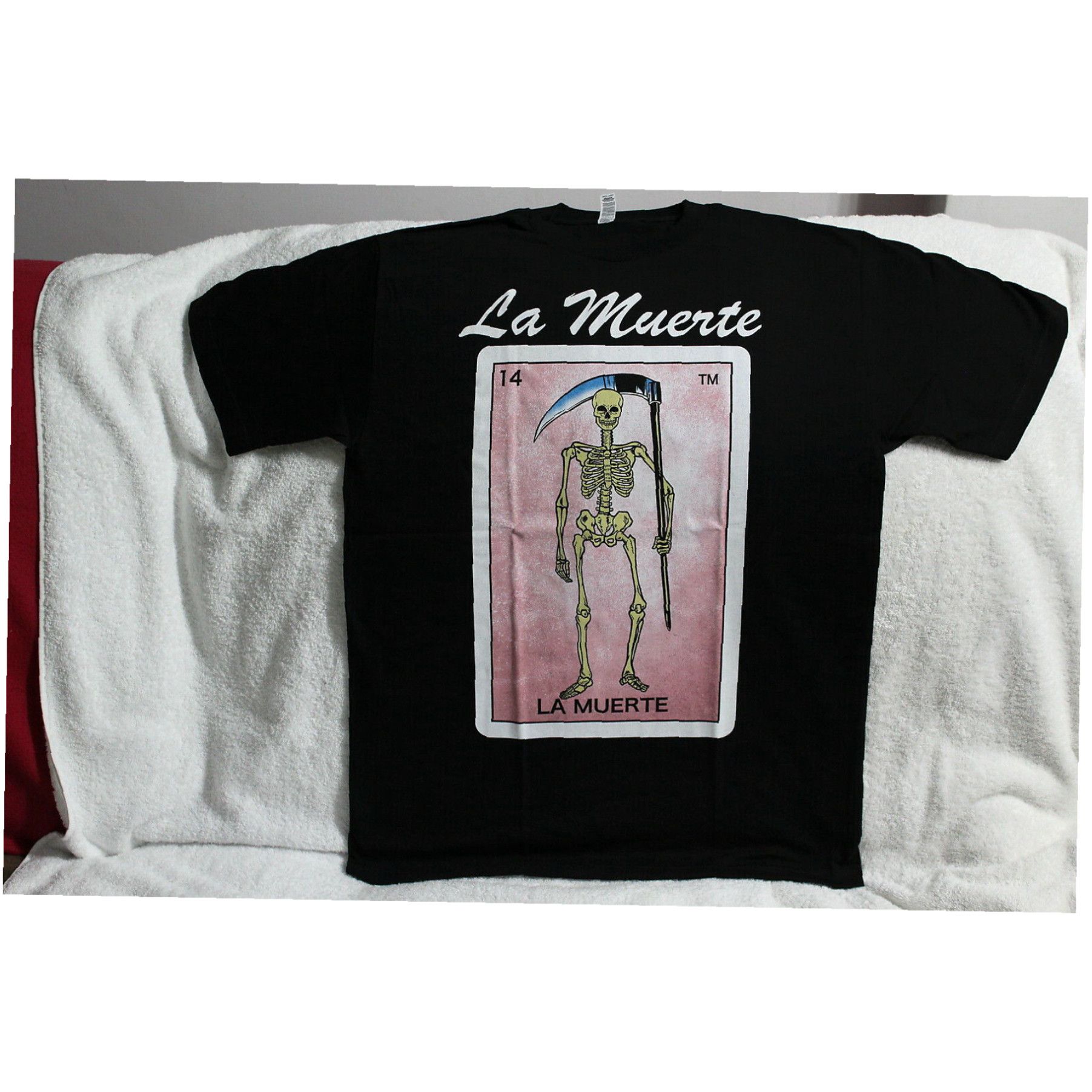 Heritage Spectacular La Muerte Skeleton Loteria Lottery Iconic Number ...