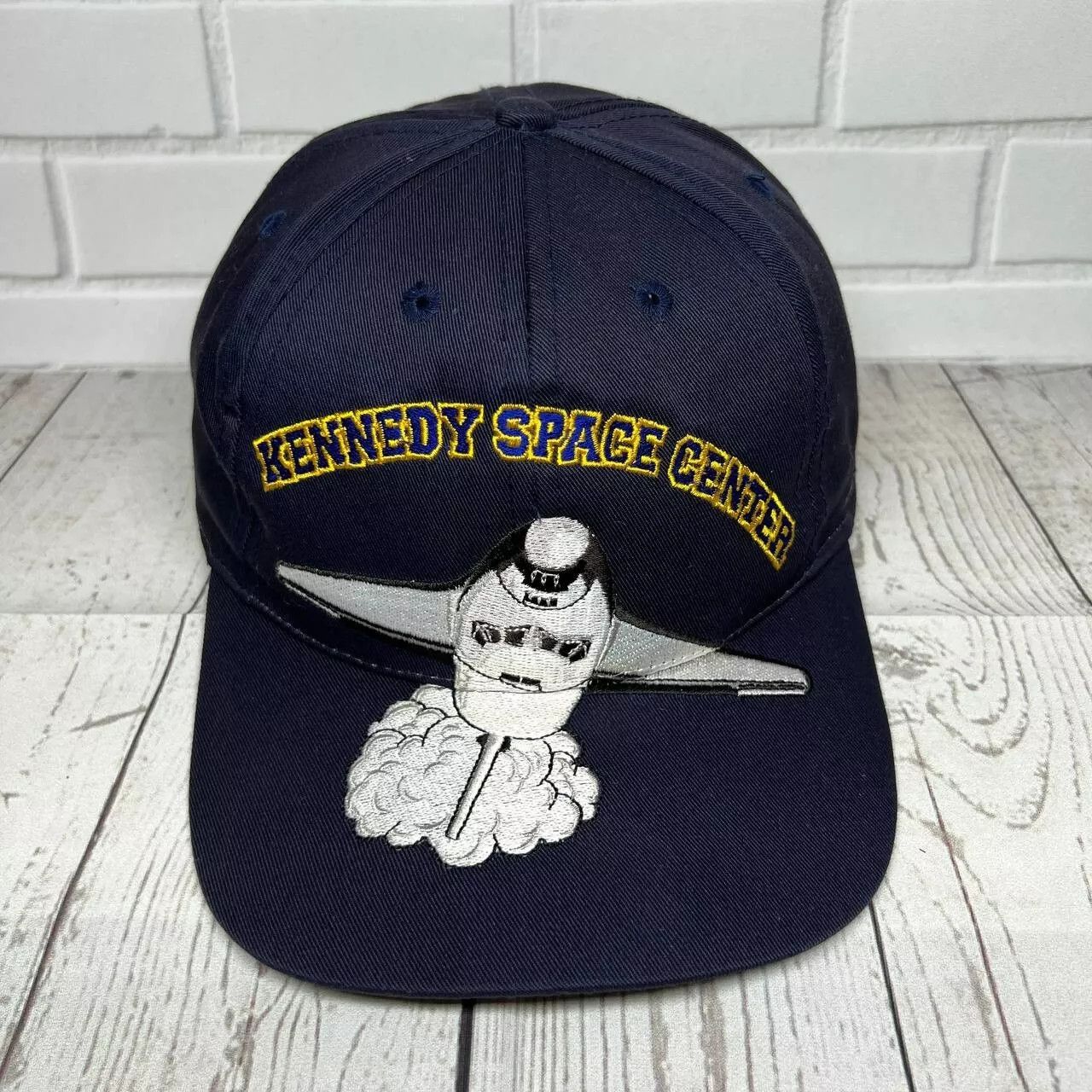 Vintage Vintage Kennedy Space Center KSC Hat Snapback Cap Blue Men ...