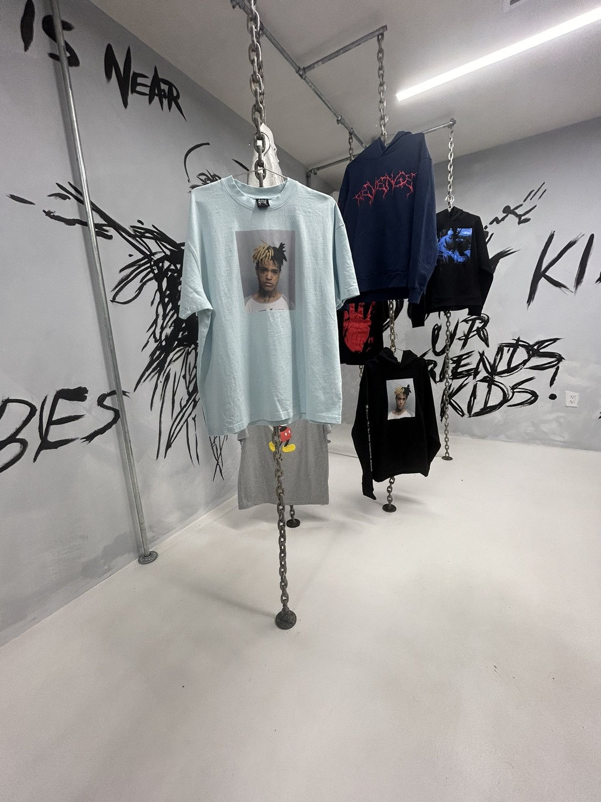 X Revenge Xxxtentacion Mugshot Hoodie Black Grailed
