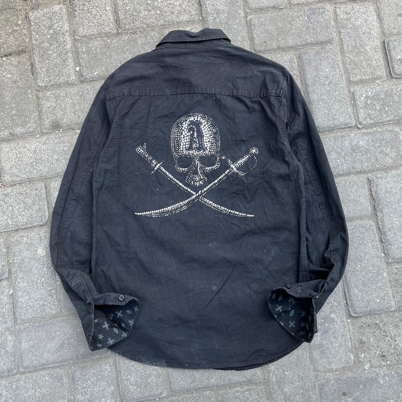 Japanese Brand × Mastermind Japan × Roen Abordage By Hiromu Takahara Roen Skull Shirt | Grailed