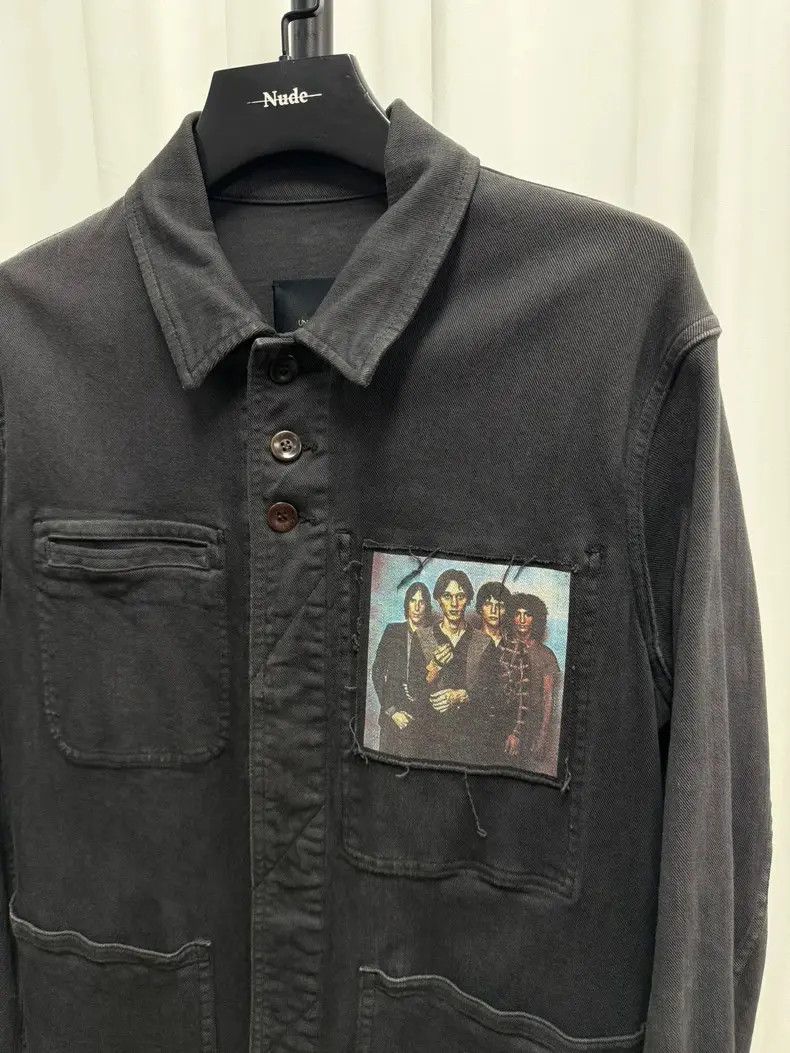 Undercover Undercover 15SS Moon album cover patch denim jacket | Grailed