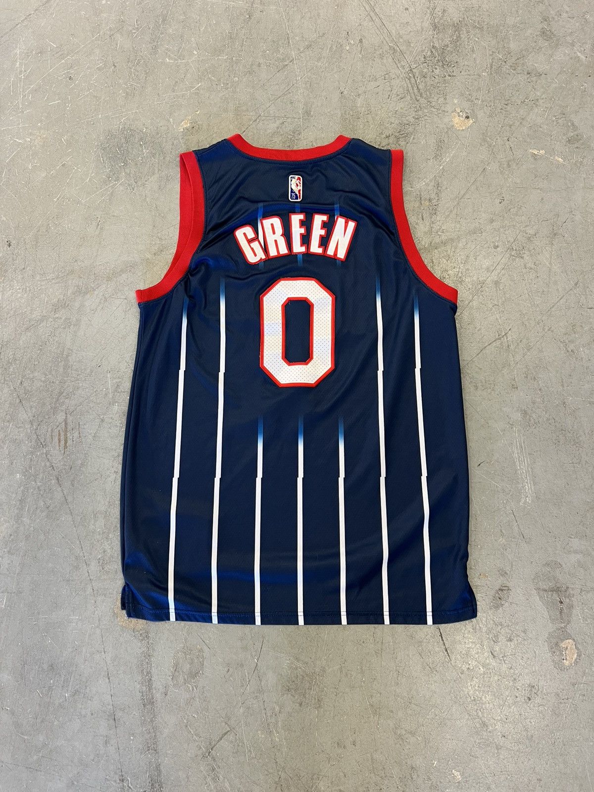 Nike Houston Rockets Jalen Green 75th Anniversary Nike Throwback | Grailed