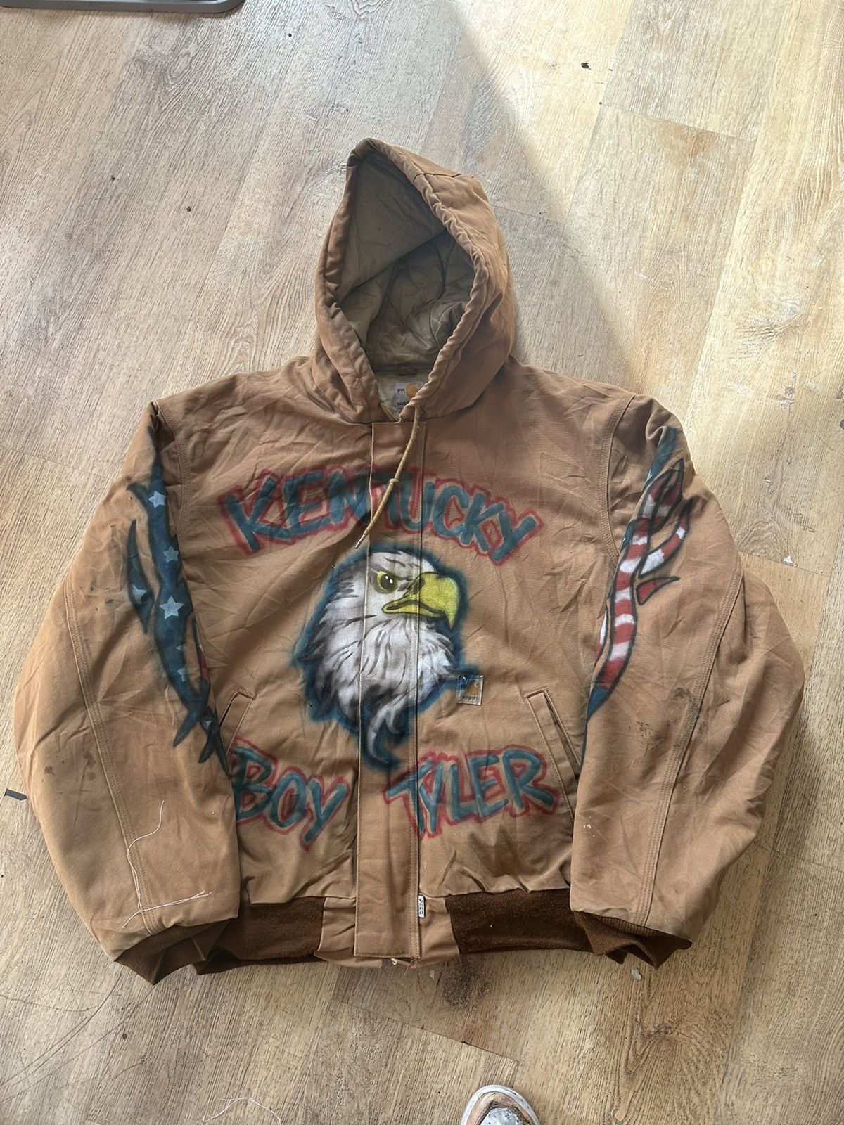Kentucky Boy Tyler Kentucky Boy Tyler 2023 Airbrush Carhartt | Grailed