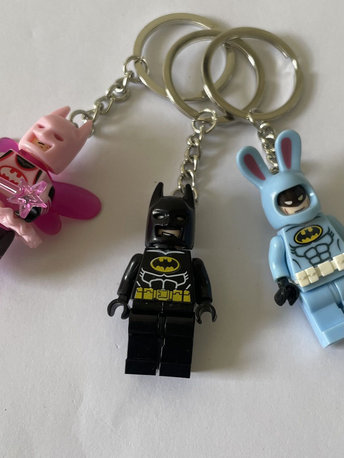 Lego Fairy Batman, Bunny, and Lego Batman keychains | Grailed