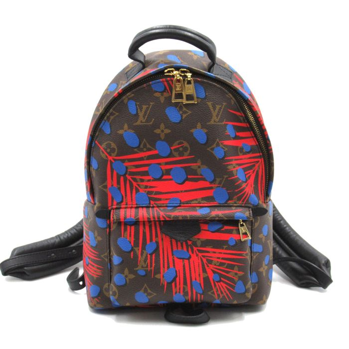 Louis Vuitton LOUIS VUITTON Palm Spring Pack PM Brown Monogram / Jungle ...