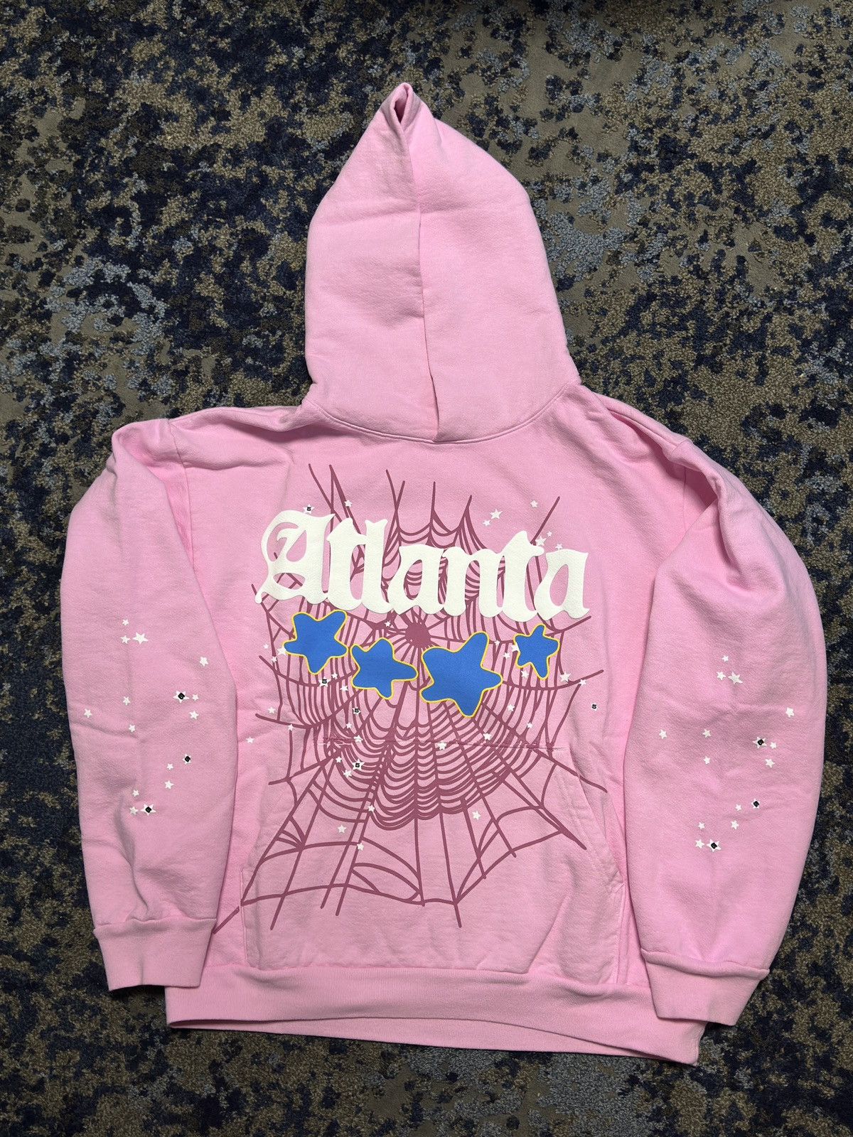 Young Thug Spider Sp5der Worldwide Pink Atlanta Hoodie | Grailed