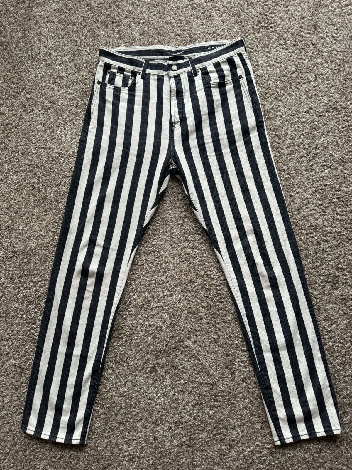 Saint Laurent Paris Saint Laurent Striped Denim Pants | Grailed