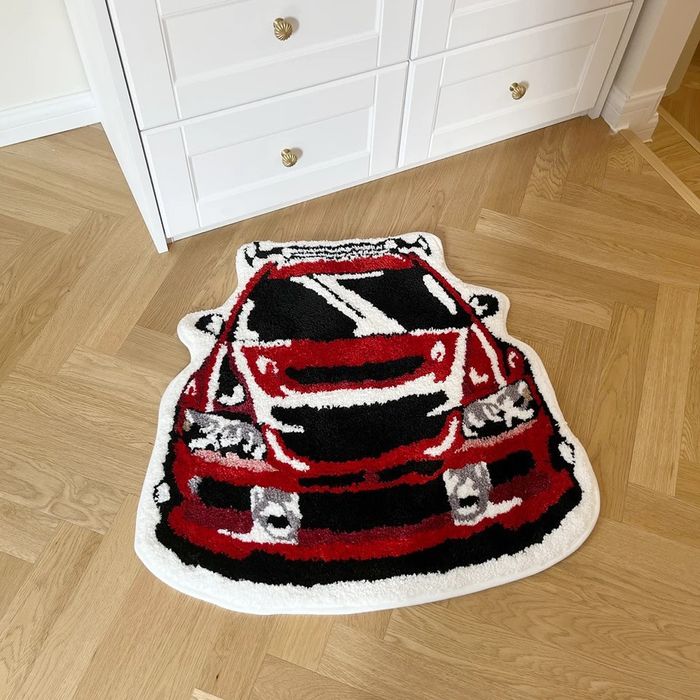Designer Sports Cars Tufted Rugs | Grailed