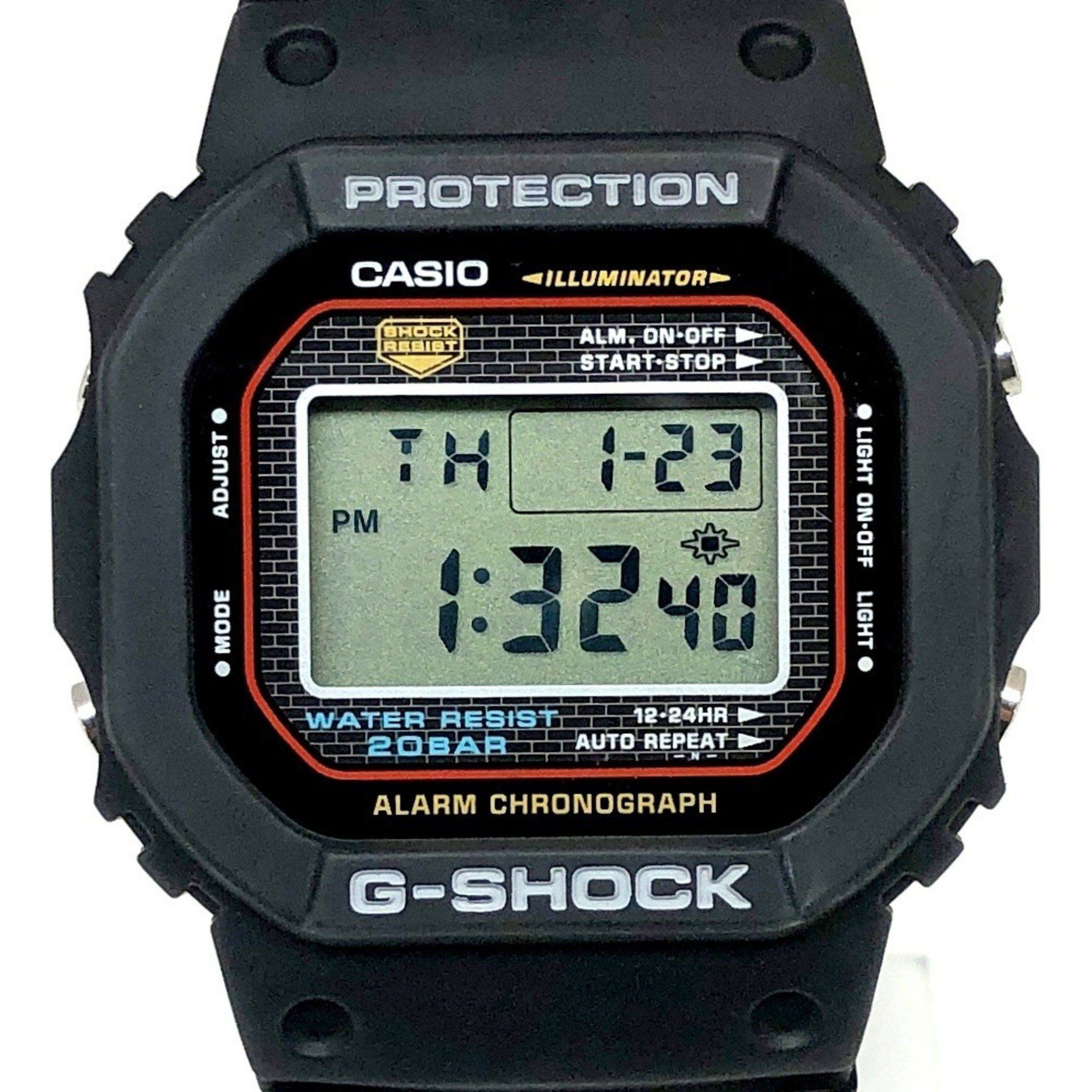 Casio G-SHOCK CASIO Watch DW-5000-1 First-generation reprint DW-5000C ...