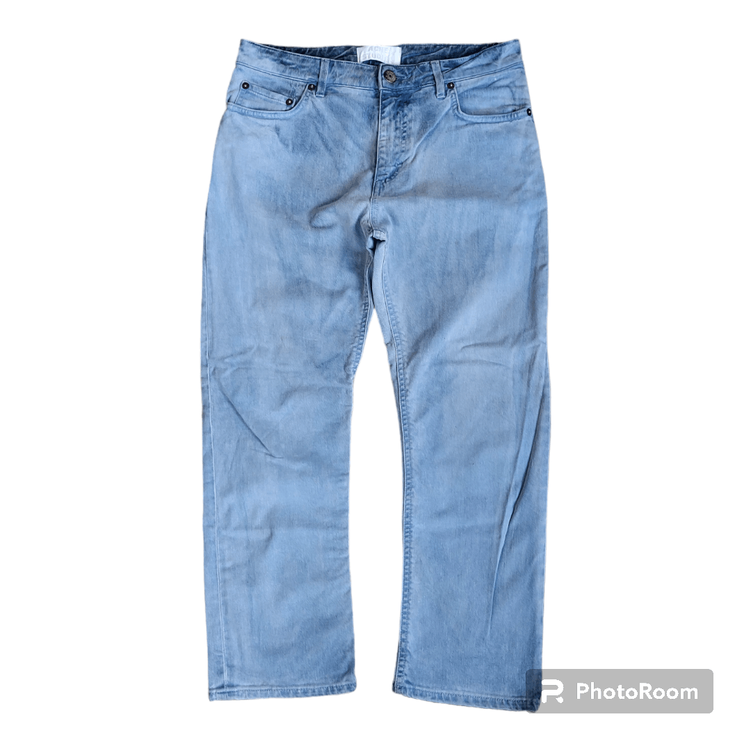 Acne Studios 💥Acne Studios Pop Hand Dye Sky Denim Pants | Grailed