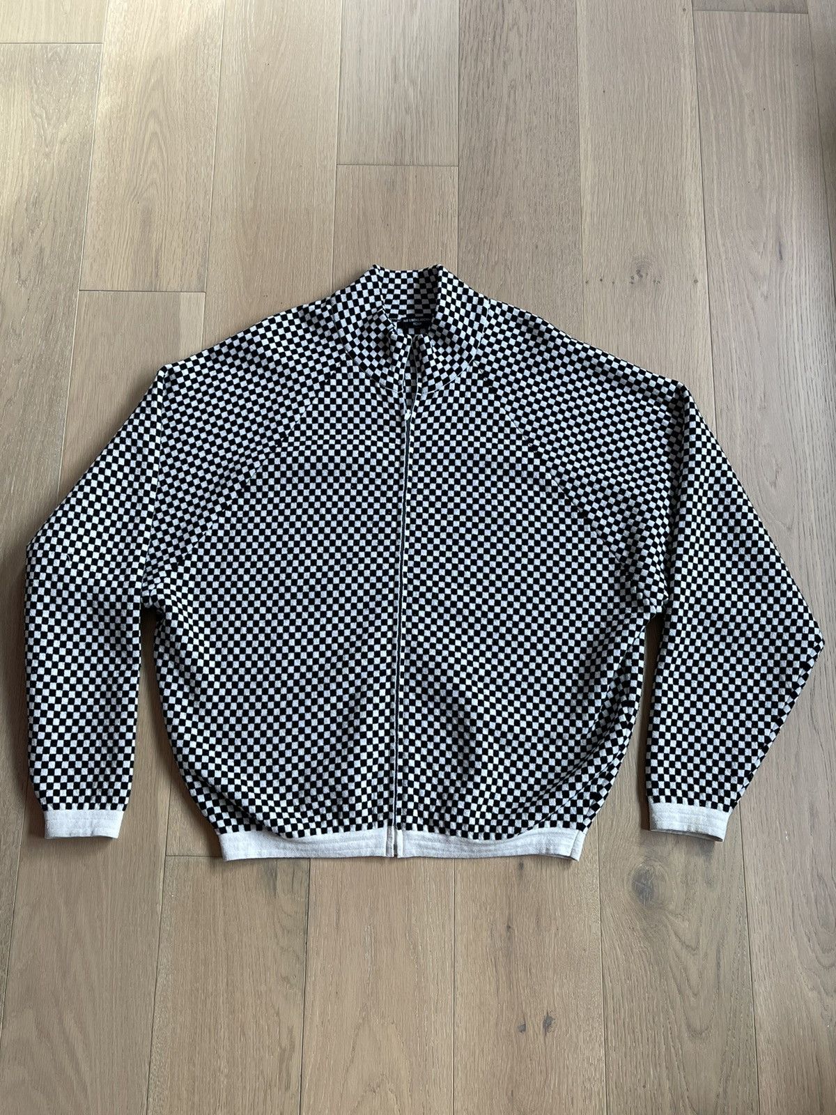Raf Simons Raf Simons redux SS00 Oversized Knit Cardigan | Grailed
