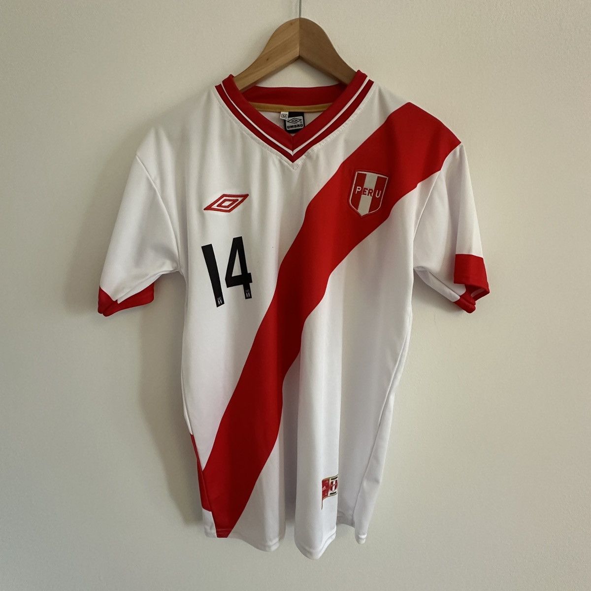 Umbro Vintage Umbro Peru Soccer Jersey | Grailed