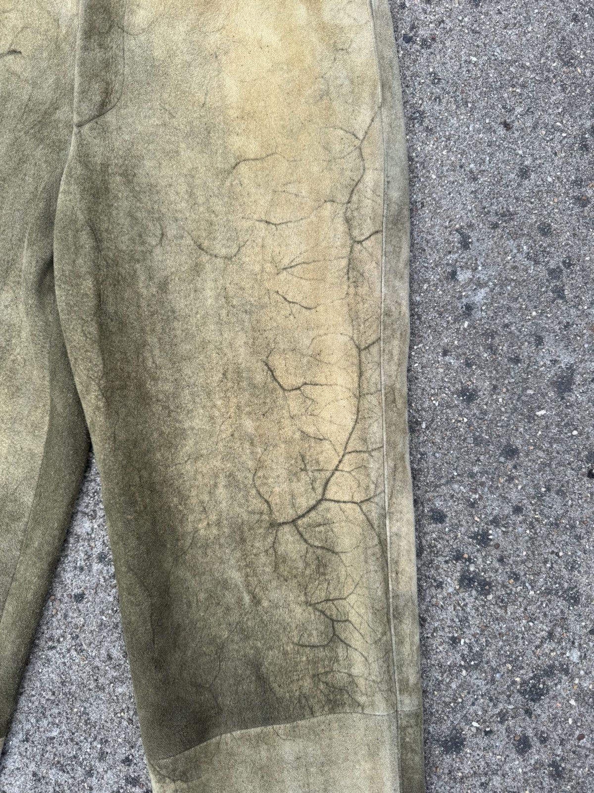 Carol Christian Poell Intravenous injection leather pants | Grailed