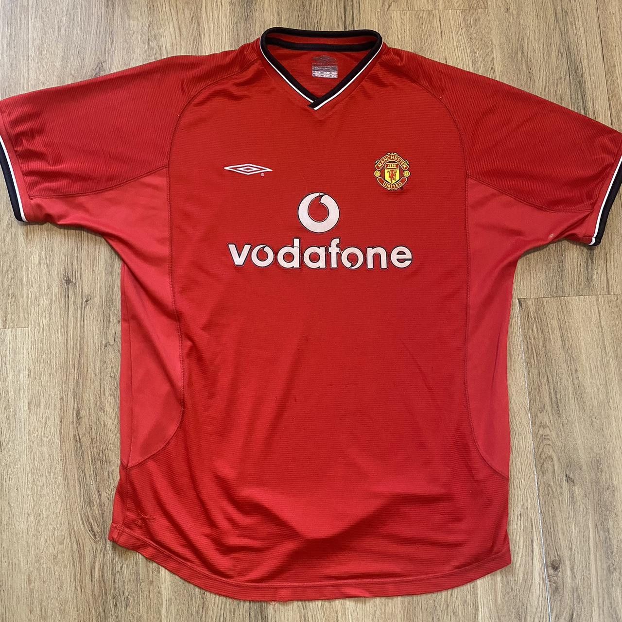 Umbro 2000-02 Manchester United Umbro Home Football Shirt | Grailed