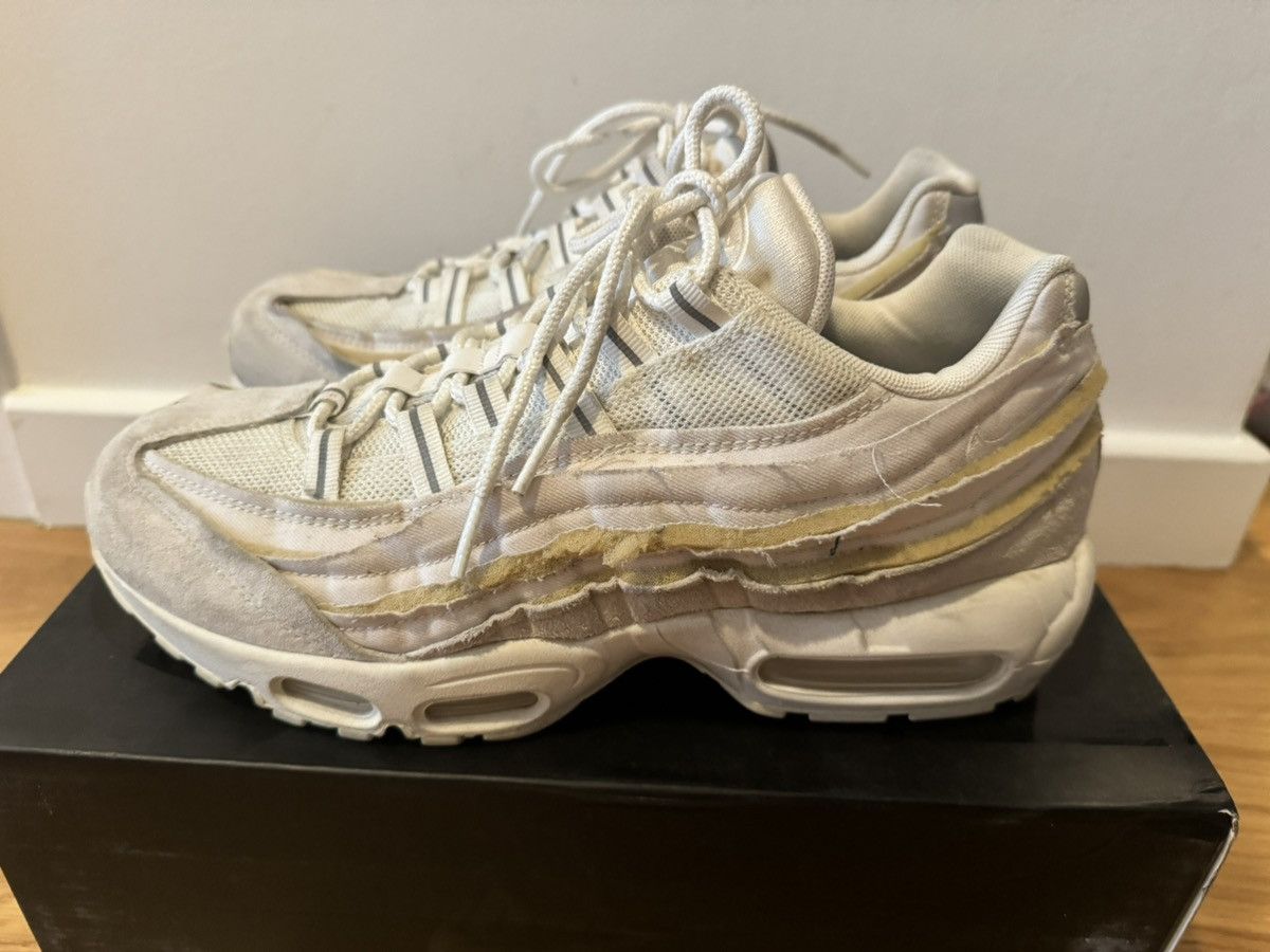 Nike Nike air max 95 CDG white | Grailed