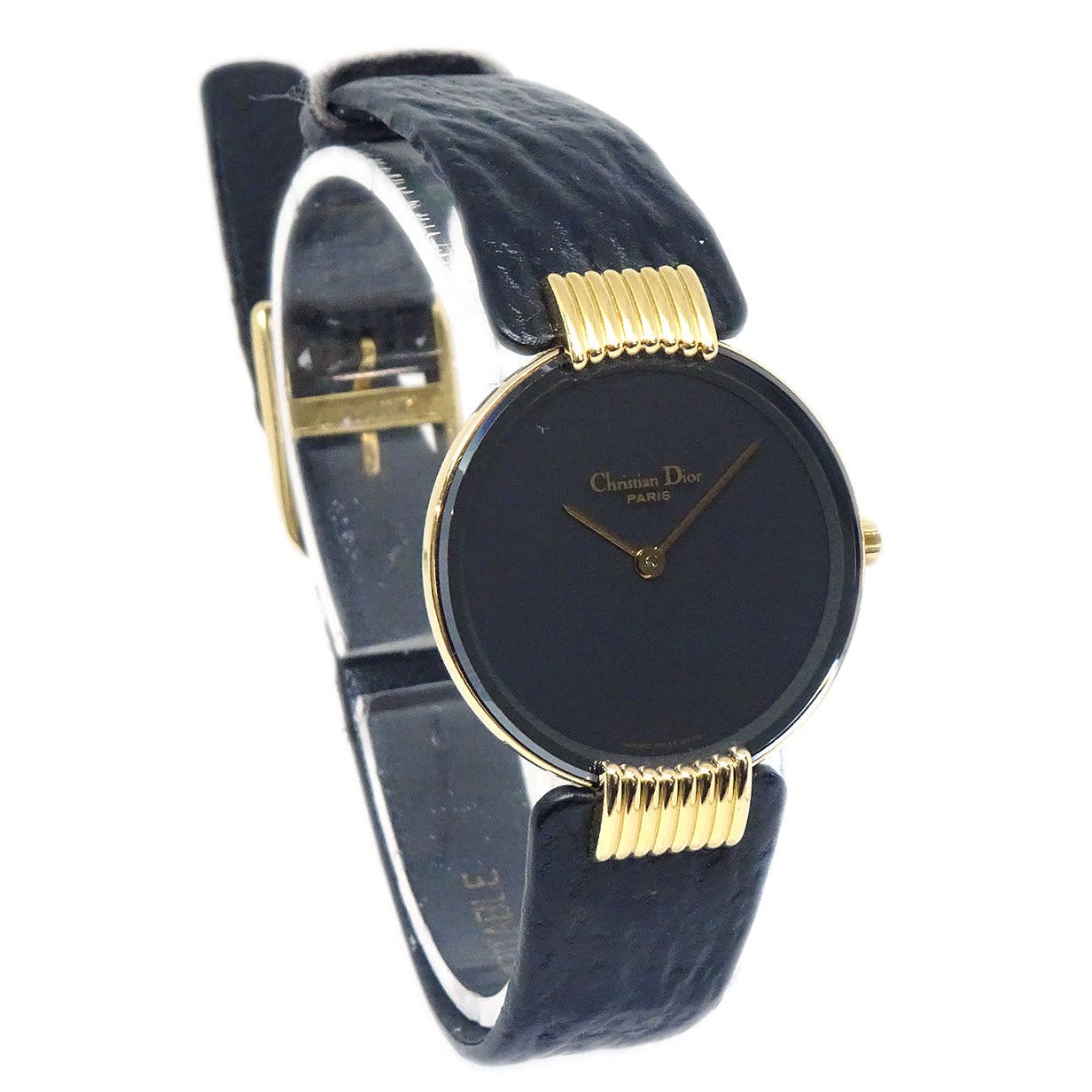 Dior CHRISTIAN DIOR D46-153-3 Bagheera Black Moon Watch 97904 | Grailed