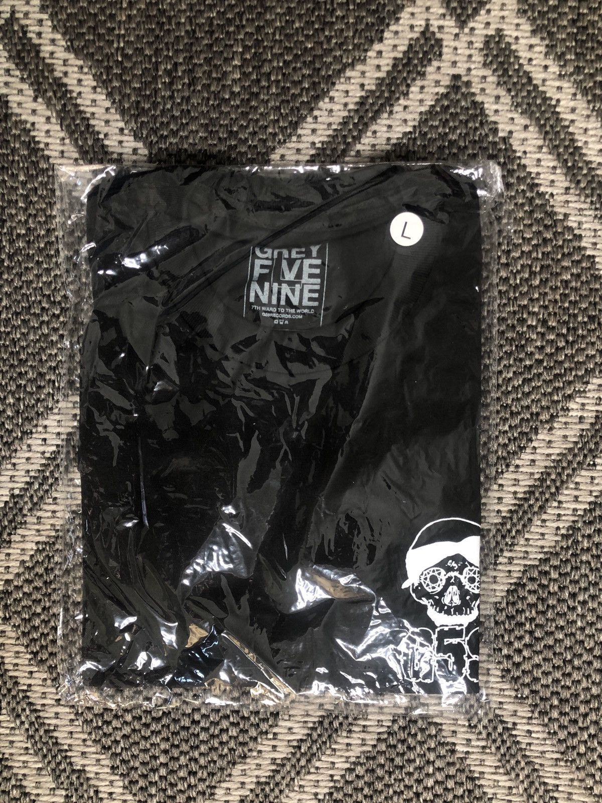 G59 Records × Vintage G59 OG RUBY SKULL LOGO TEE | Grailed