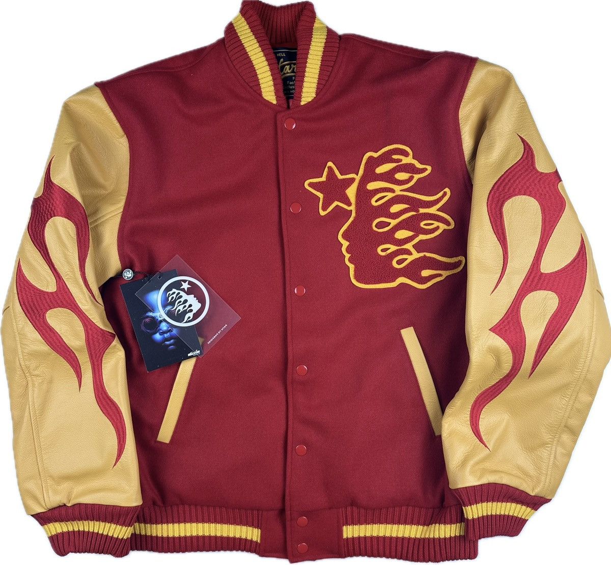 HELLSTAR Hellstar Letterman Jacket | Grailed