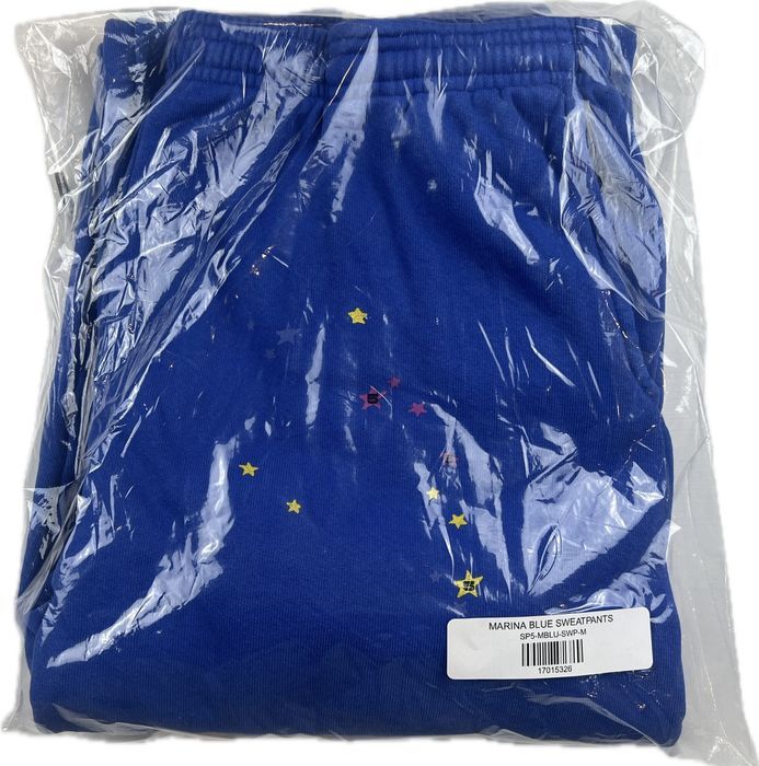 Spider Worldwide Sp5der TC Blue Sweatpants | Grailed