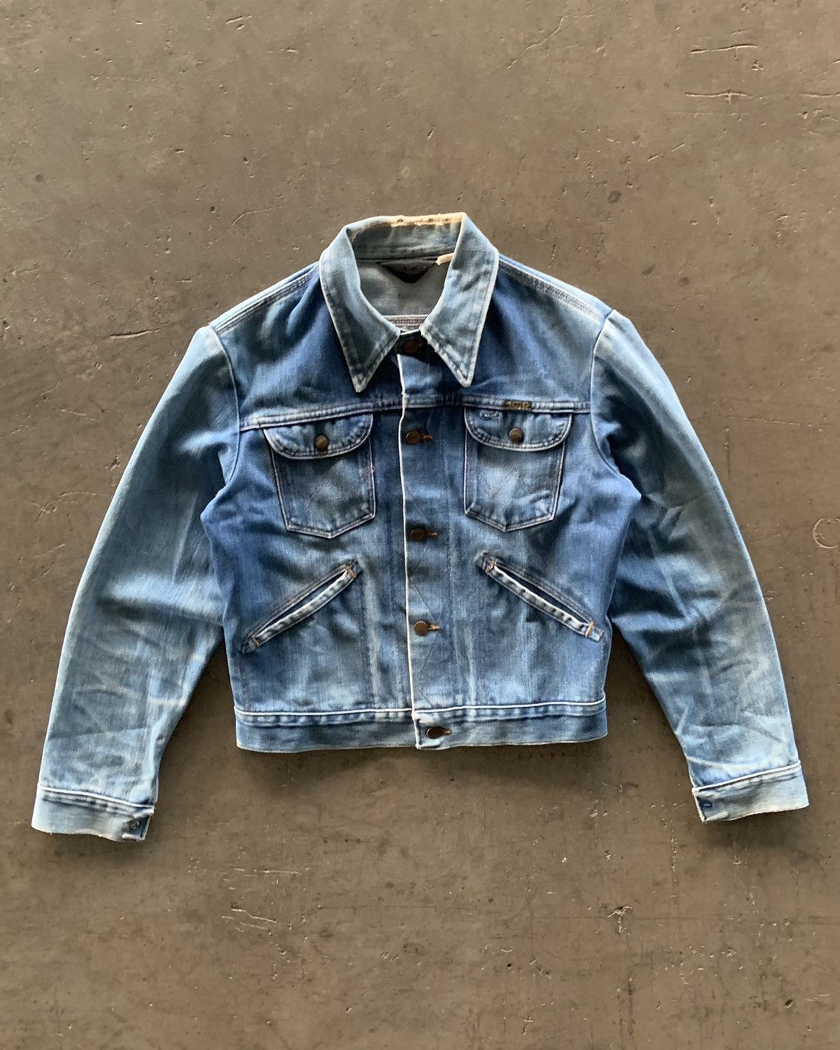 Streetwear × Vintage × Wrangler 1970s Wrengler trashed faded “THE DOORS ...