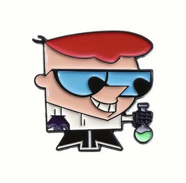 Cartoon Network × Pins × Streetwear Dexters Laboratory enamel pin ...