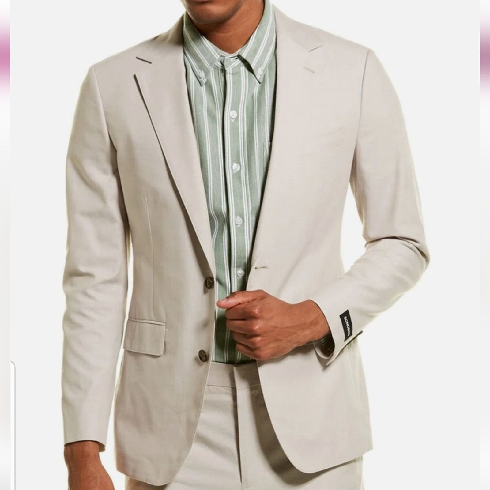 Bonobos Bonobos Foundation Slim Fit Suit Jacket, Stone Chambray, 36R ...