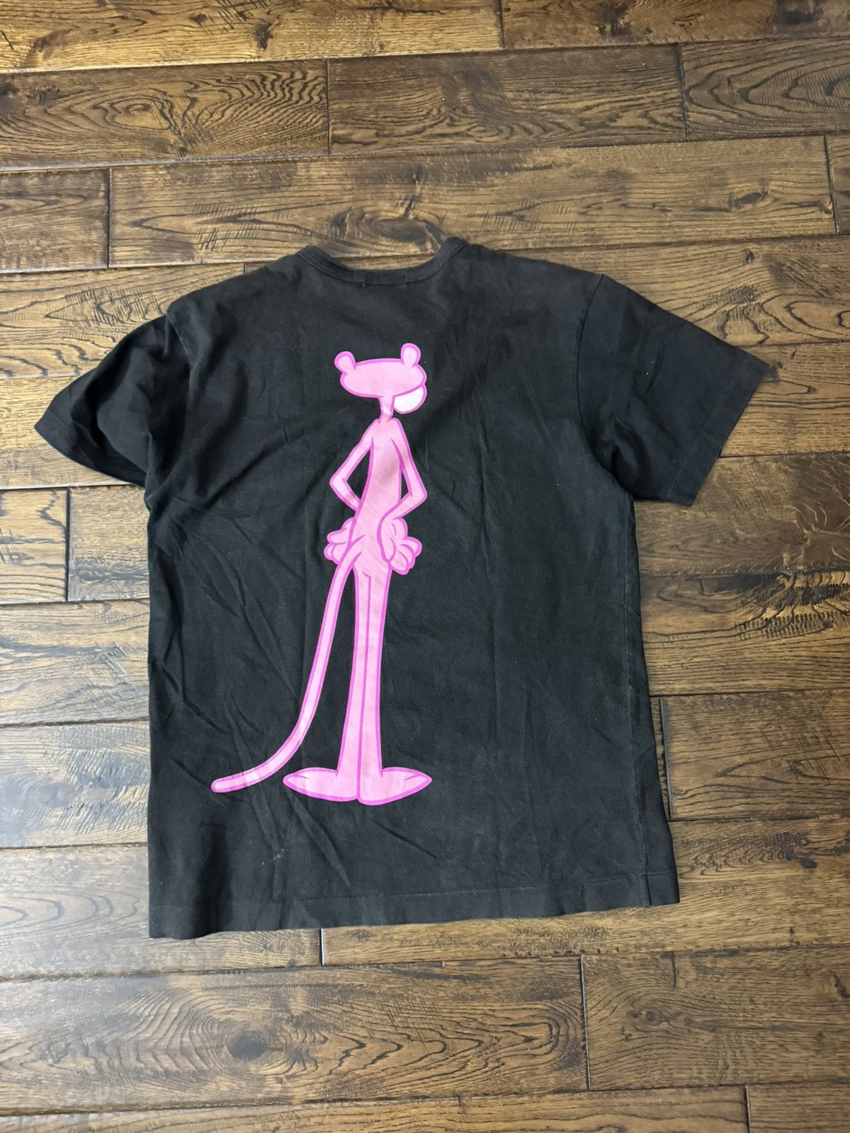 Vintage CDG Homme Plus Pink Panther Tee 2005 | Grailed