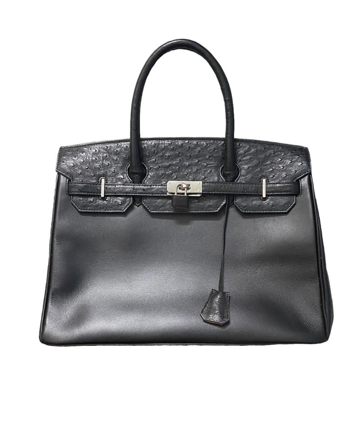 Handmade × If Six Was Nine × Ostrich Birkin Bag Ostrich Leather ...