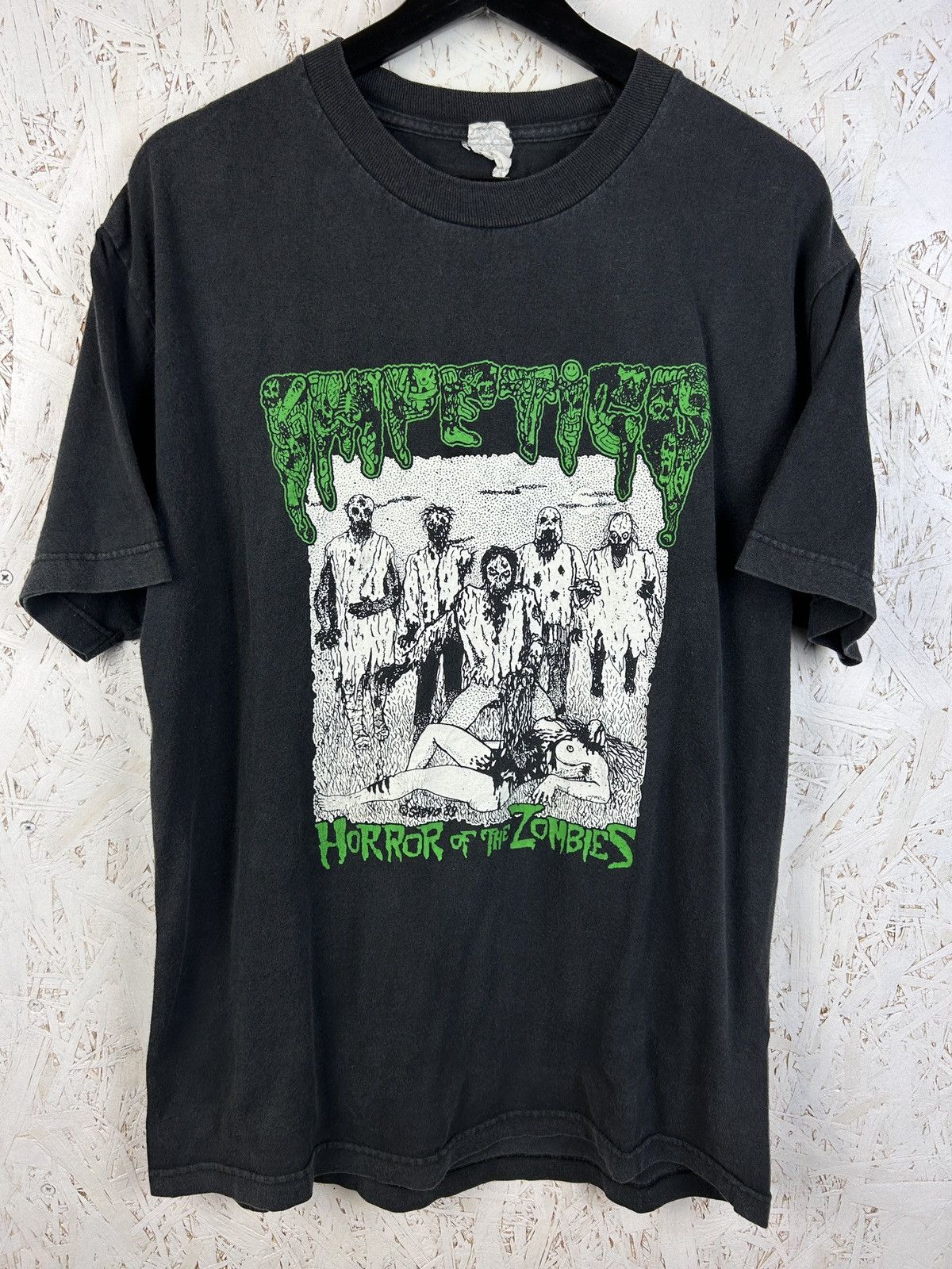 Band Tees × Vintage Vintage Impetigo Horror of The Zombies T-Shirt In ...