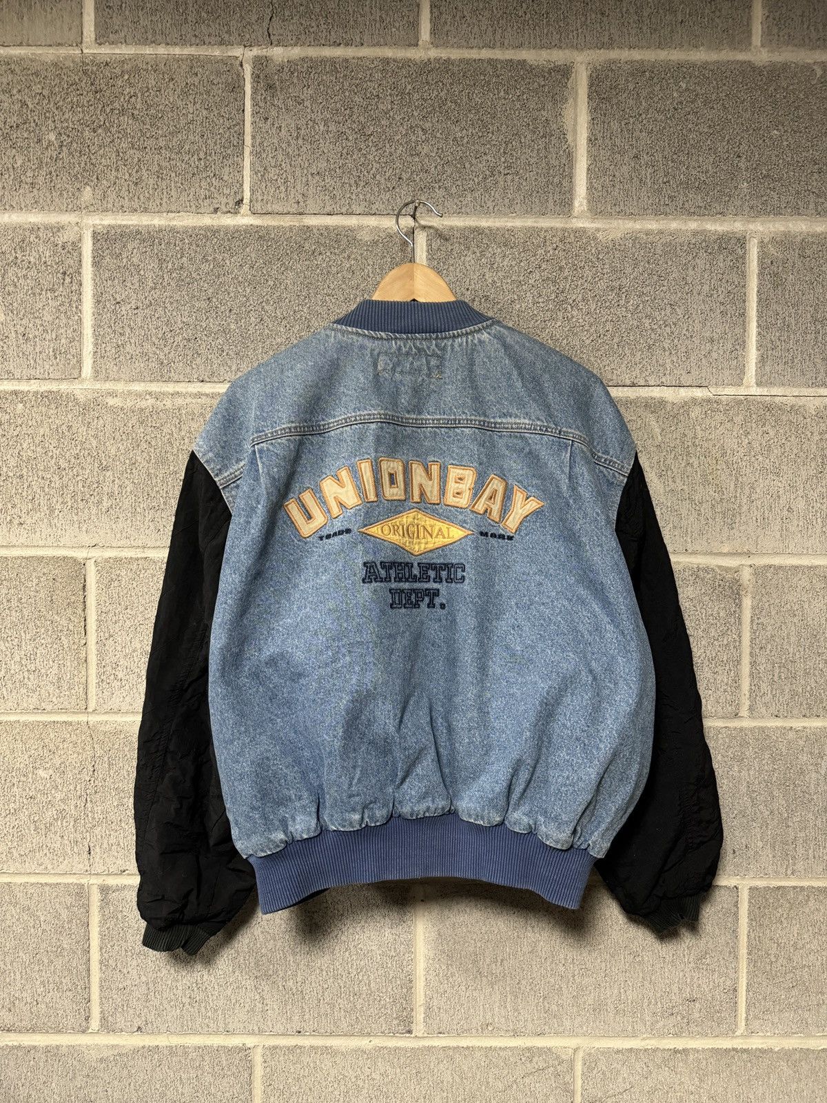 Streetwear × Unionbay × Vintage VINTAGE 90s UNIONBAY BAGGY DENIM LOGO ...