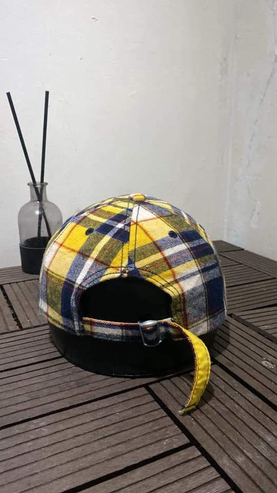 Universal Studios Kevin The Minion Checked Baseball Cap | Grailed