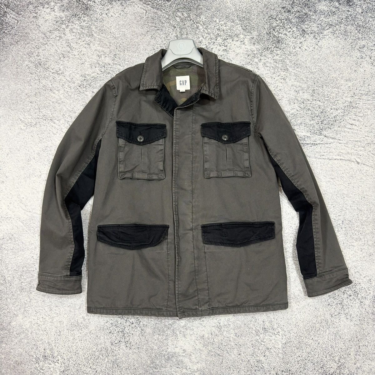 Gap × Military × Streetwear GAP Field Military Jacket S Size | Grailed