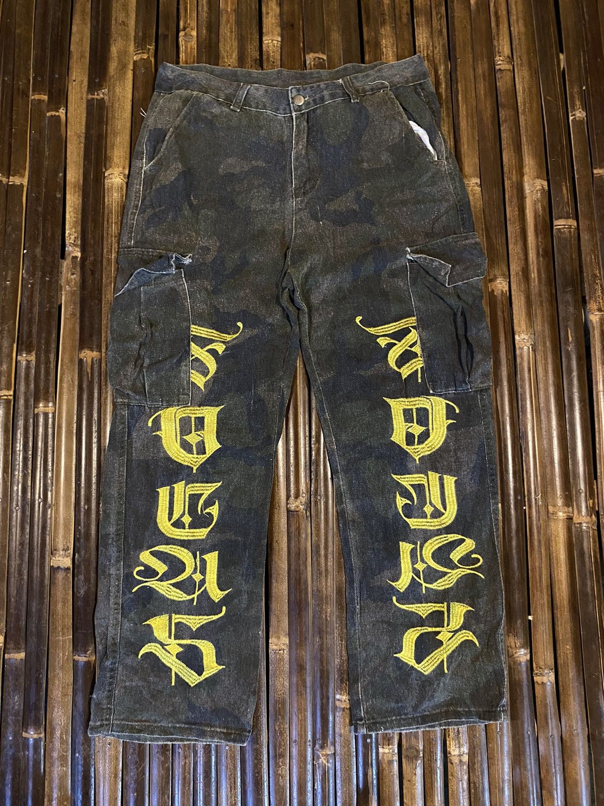 Hysteric Glamour × Japanese Brand IFSIXWASNINE STYLE CARGO BONDAGE PANTS | Grailed