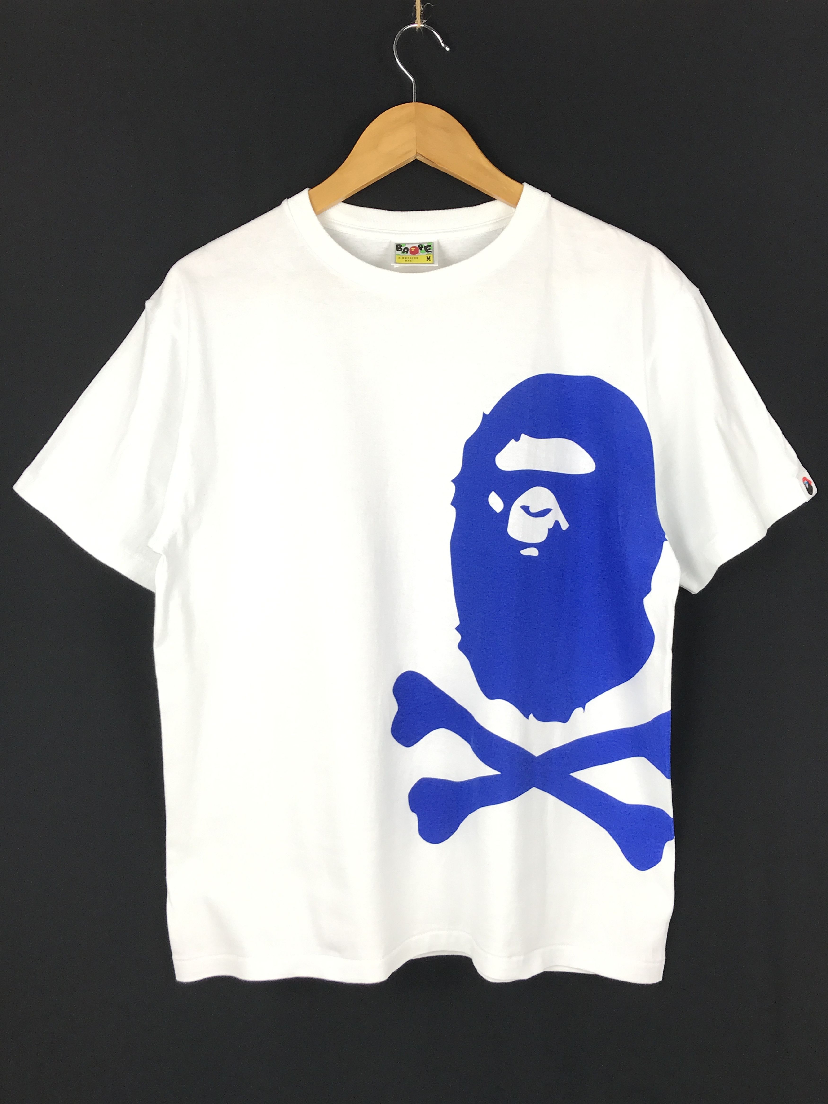 Bape BAPE Big Ape Crossbone Pigment Print Tee | Grailed