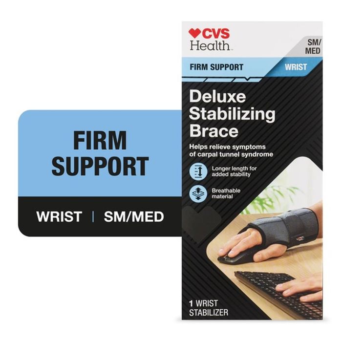 C2h4 CVS Health Deluxe Stabilizing Brace Wrist Size Small/Med | Grailed