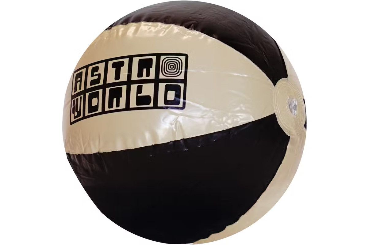 Travis Scott Travis Scott Astroworld Beach Ball Black/Tan | Grailed