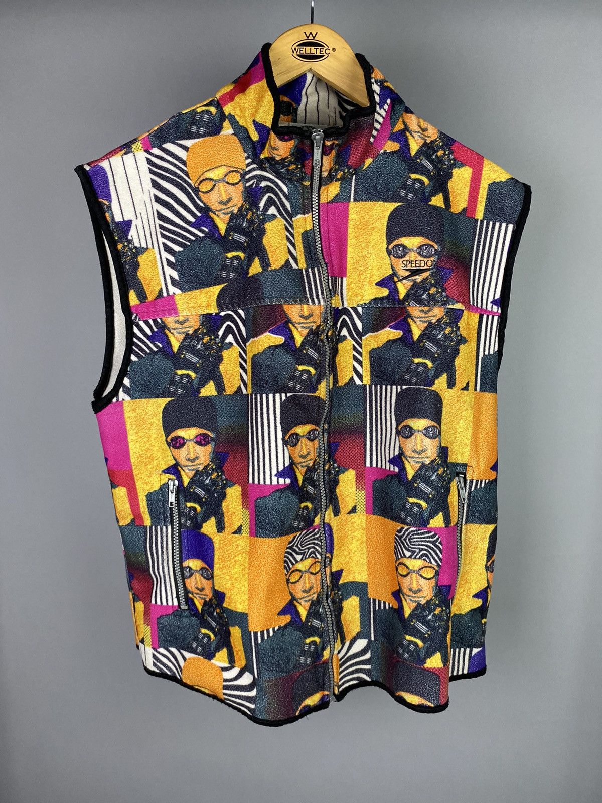 Speedo × Streetwear × Vintage Rare Vintage Pop Art speedo Vest - Bold ...