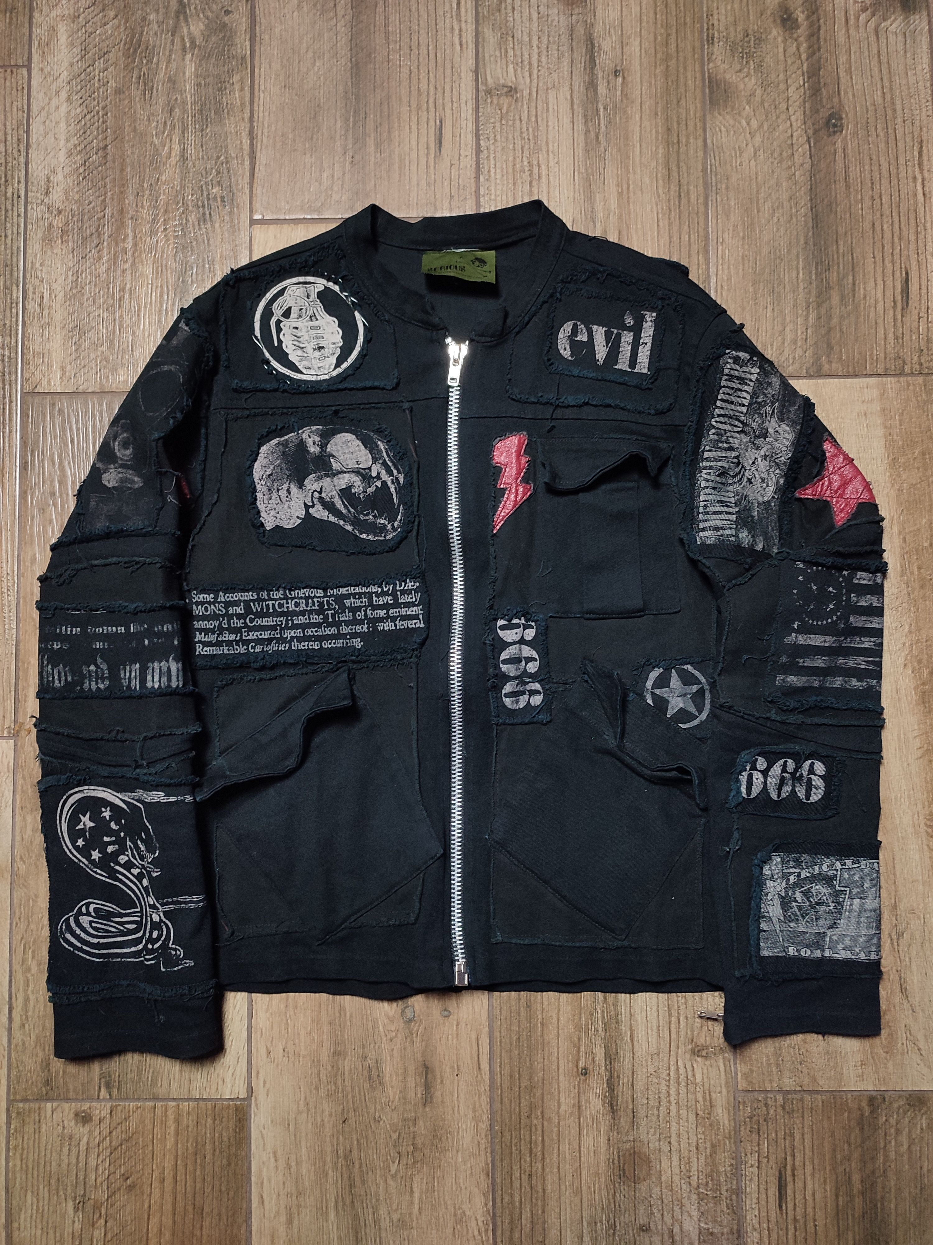 Vintage Vintage evil 666 jacket serious | Grailed
