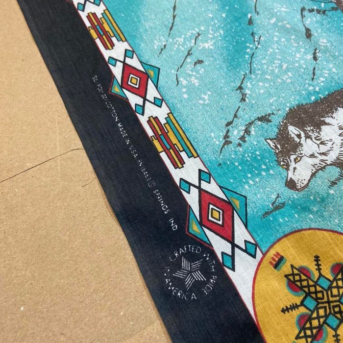 10 Corso Como 90s native american bandana | Grailed