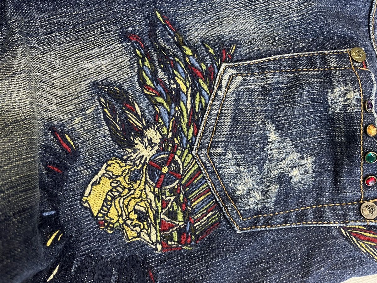 Vintage Hasla x Skull Apache jeans | Grailed