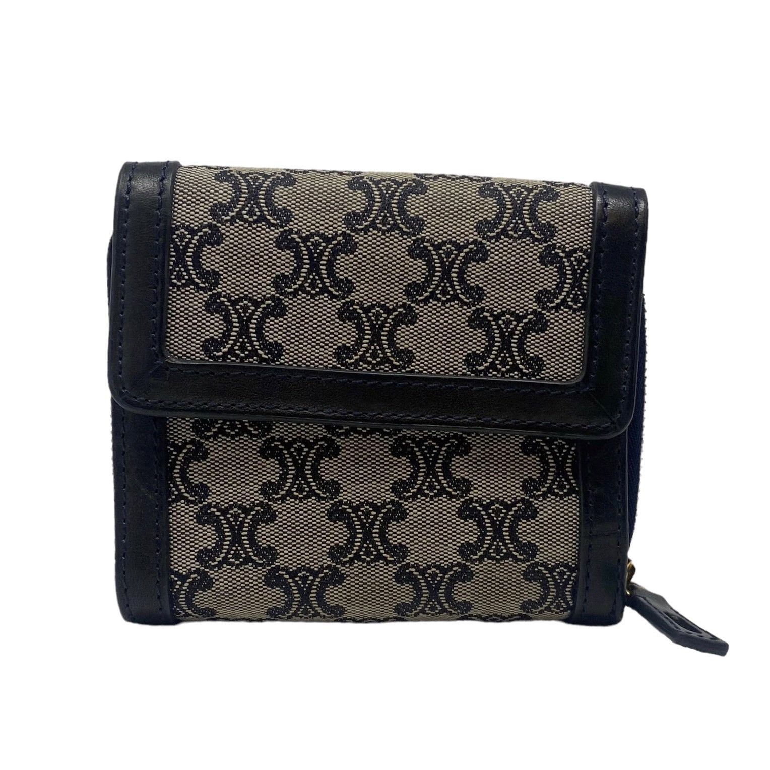 Celine Celine Macadam Zip Compact Wallet | Grailed