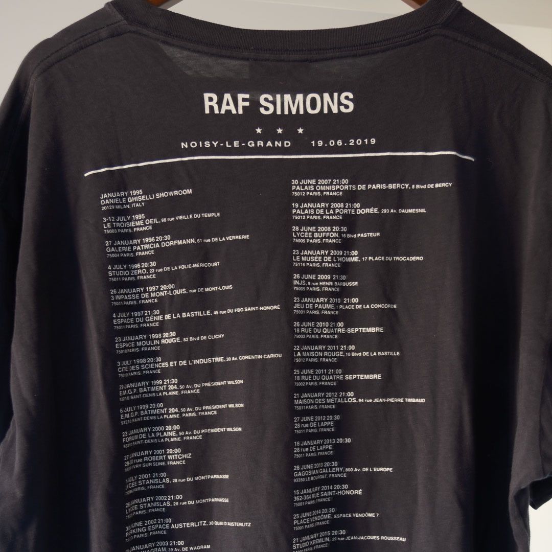 Raf Simons Raf Simons “Antwerp” t-shirt | Grailed