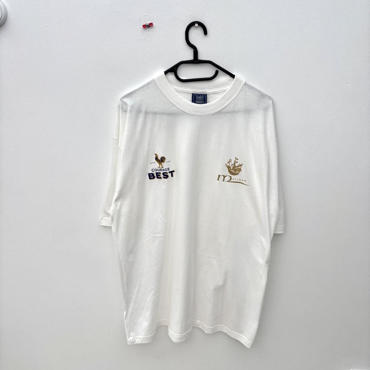 Other Vintage courage best bitter white lager beer T-shirt large | Grailed