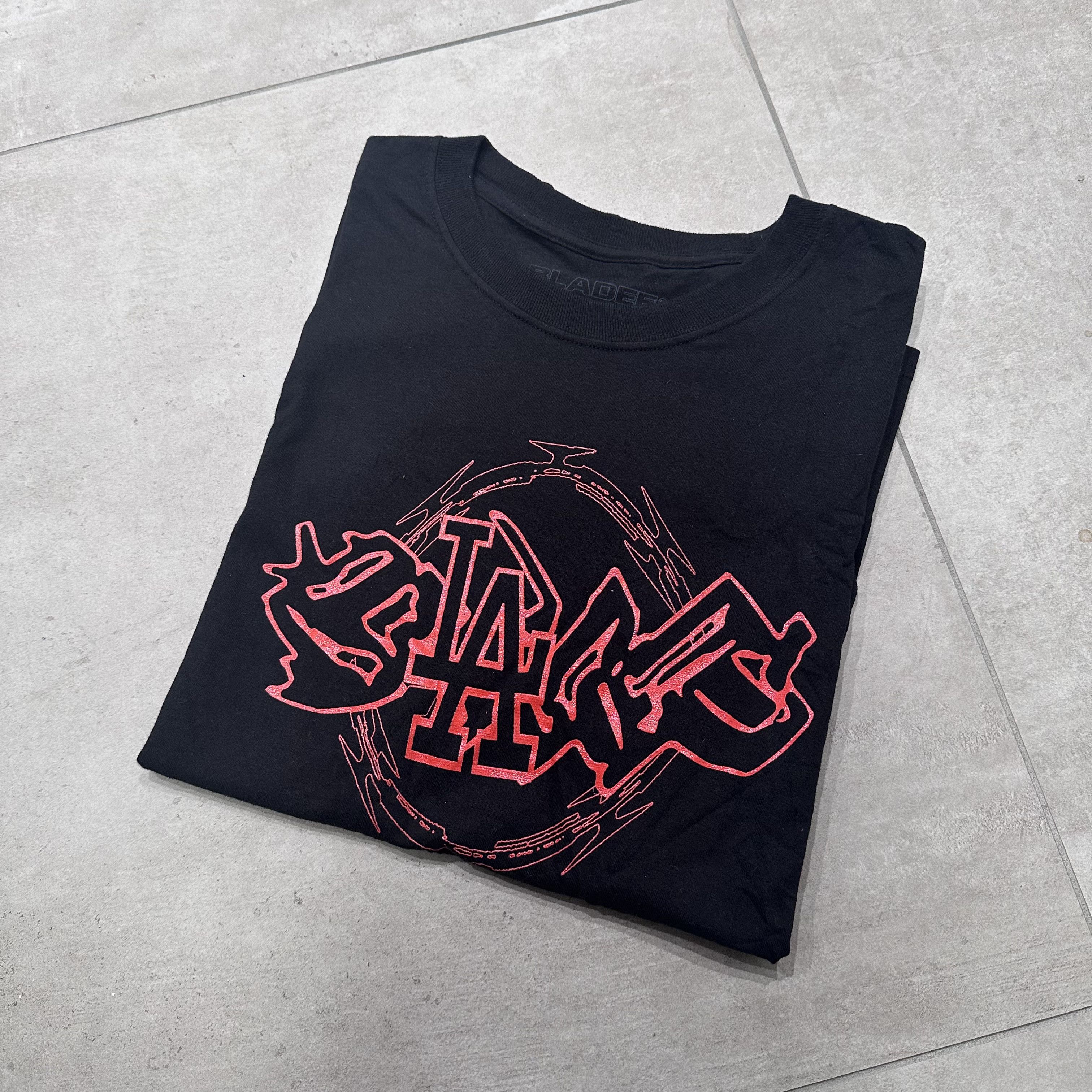 Drain Gang × Sad Boys Sbe Merch Bladee LA logo Shirt | Grailed